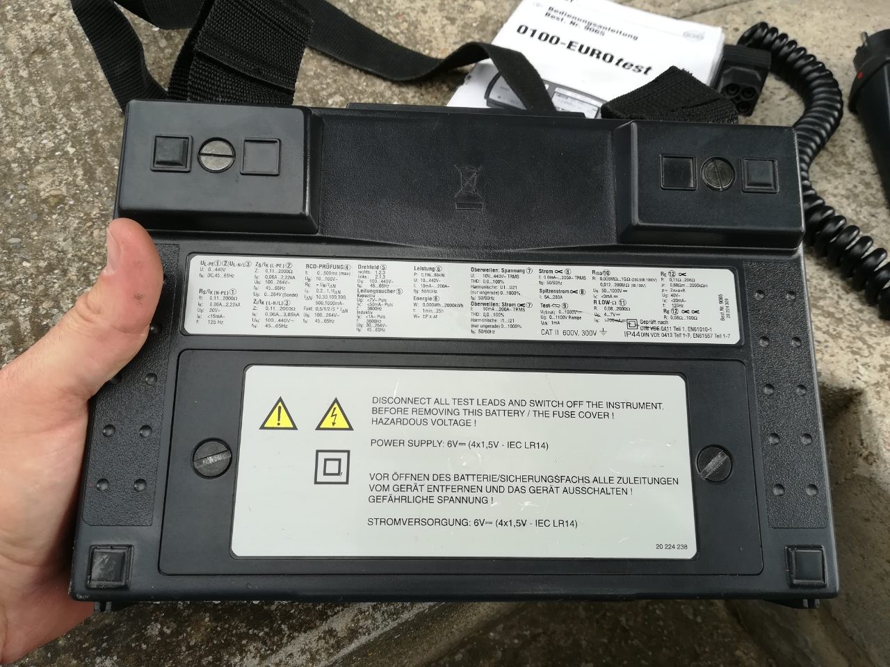 Beha Unitest 0100-Eurotest multifunction tester PROFI (78244207 ...