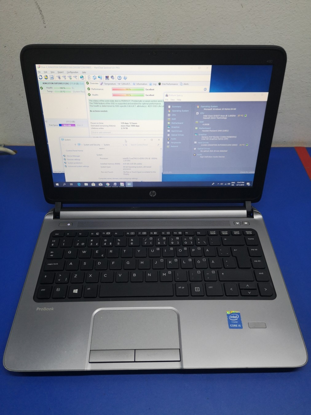 HP ProBook 430 G1 13.3" Core i5 4200U (76850667) - Limundo.com