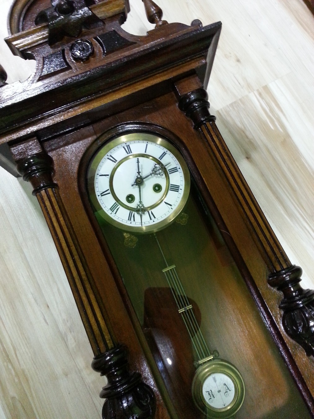 IZUZETAN STARI ZIDNI SAT -rrrr (44892313) - Limundo.com