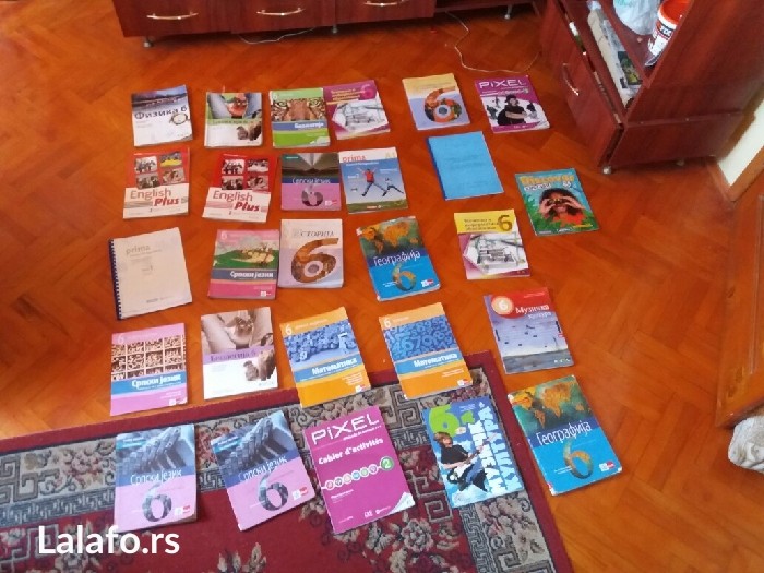 Knjige za 6. razred CITAJTE OPIS VAZNO!!! (57630319) - Limundo.com