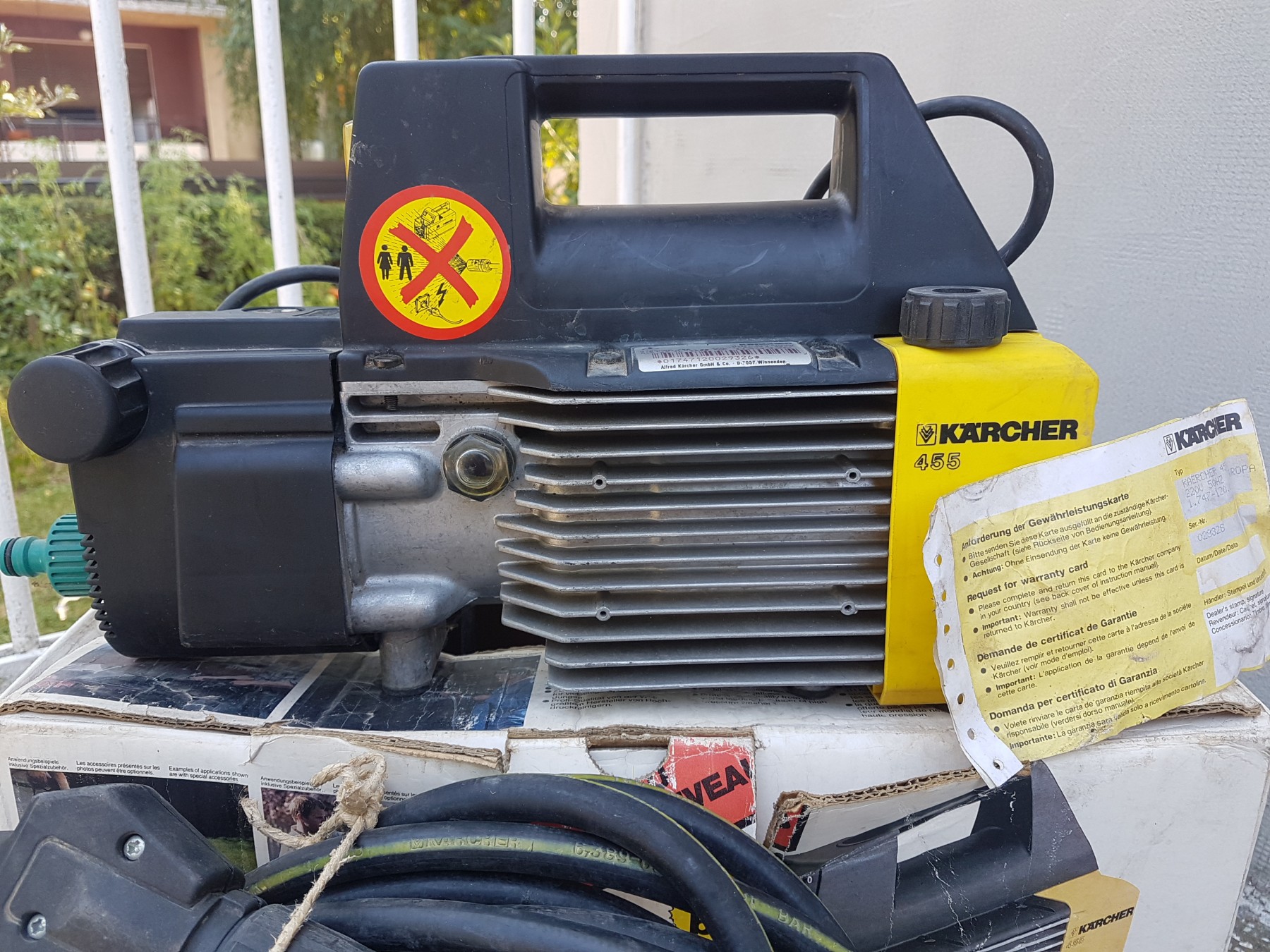 Kompresor KARCHER 455 u kutiji,KOMPLETAN (80768359) - Limundo.com