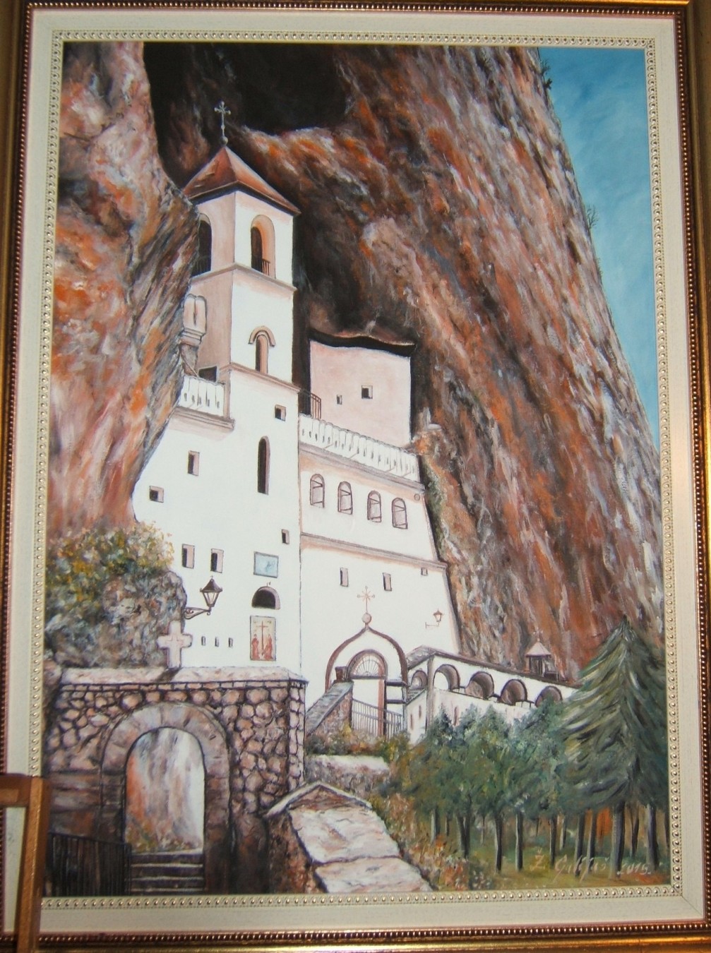 MANASTIR OSTROG-ULJE NA PLATNU (39008669) - Limundo.com