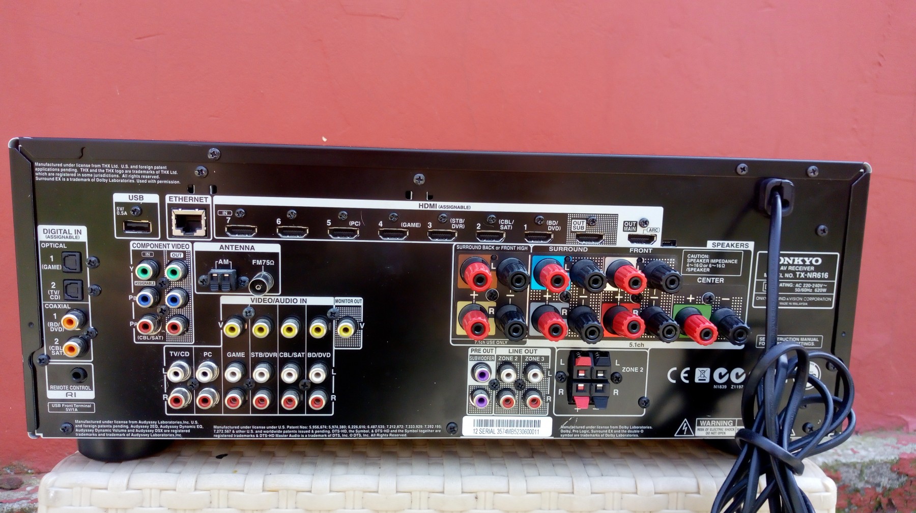 Onkyo TX NR616 Network AV Receiver (69584997) - Limundo.com