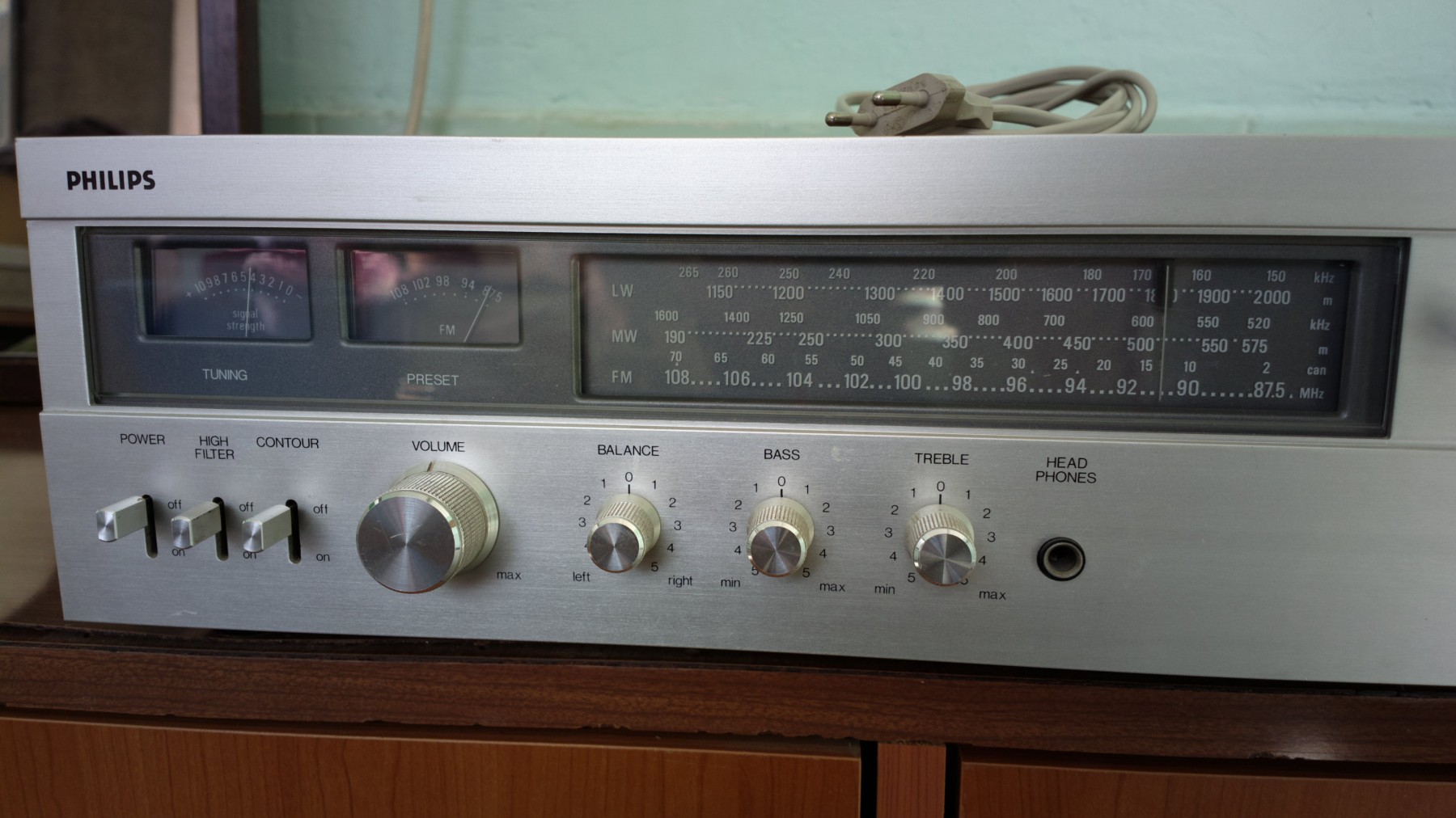Philips vintage receiver high fidelity made in Holand (56118563 ...