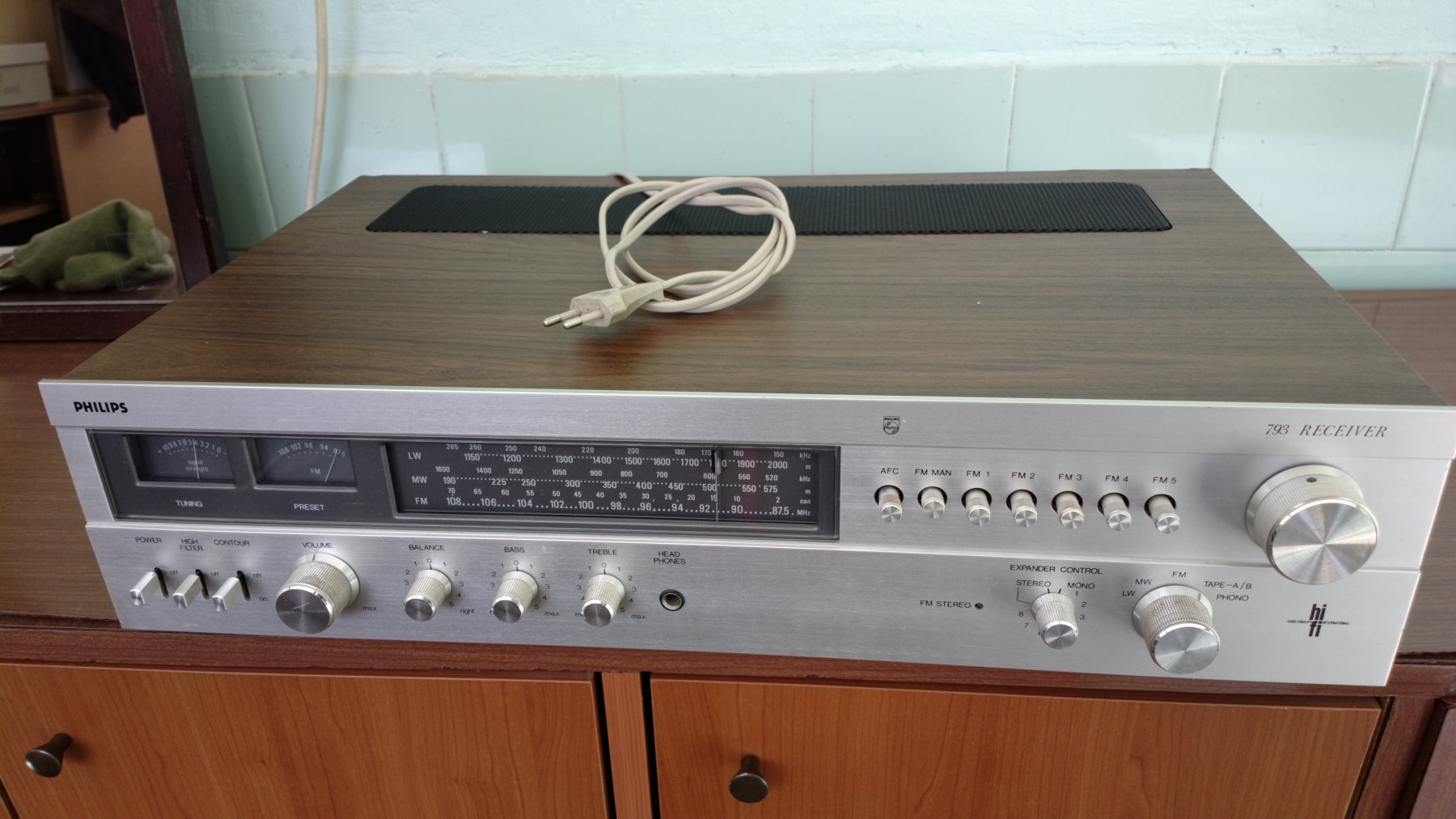 Philips vintage receiver high fidelity made in Holand (56118563 ...