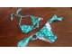 Zeleni kupaci sa belim tufnicama /bikini - Limundo.com